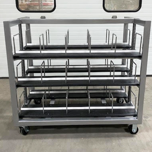 Inline Skate Portable/Permanent Storage Units - Rink Systems
